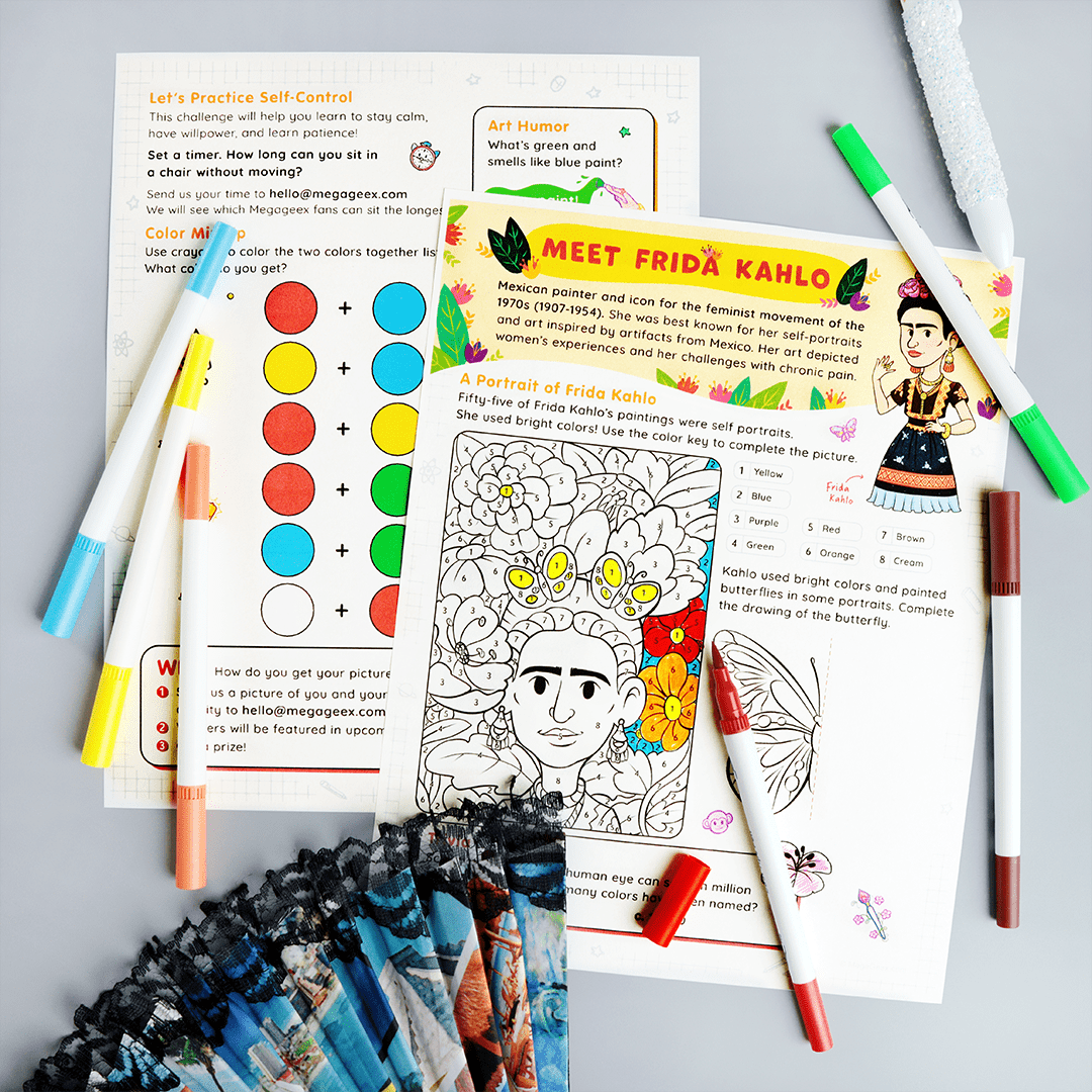 A Celebration of Colors with Frida Kahlo – MegaGeex