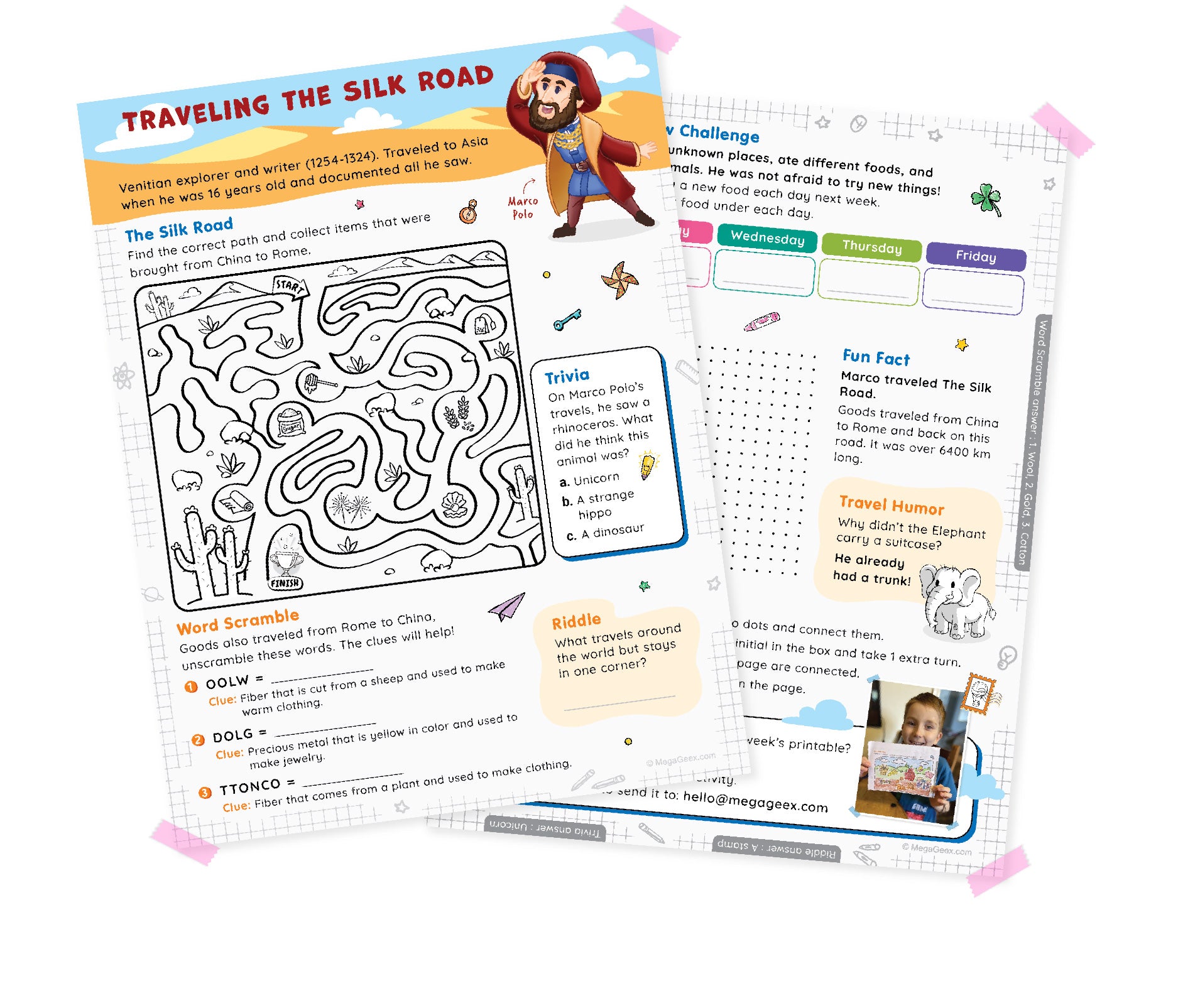 Travel the Silk Road with Marco Polo – MegaGeex