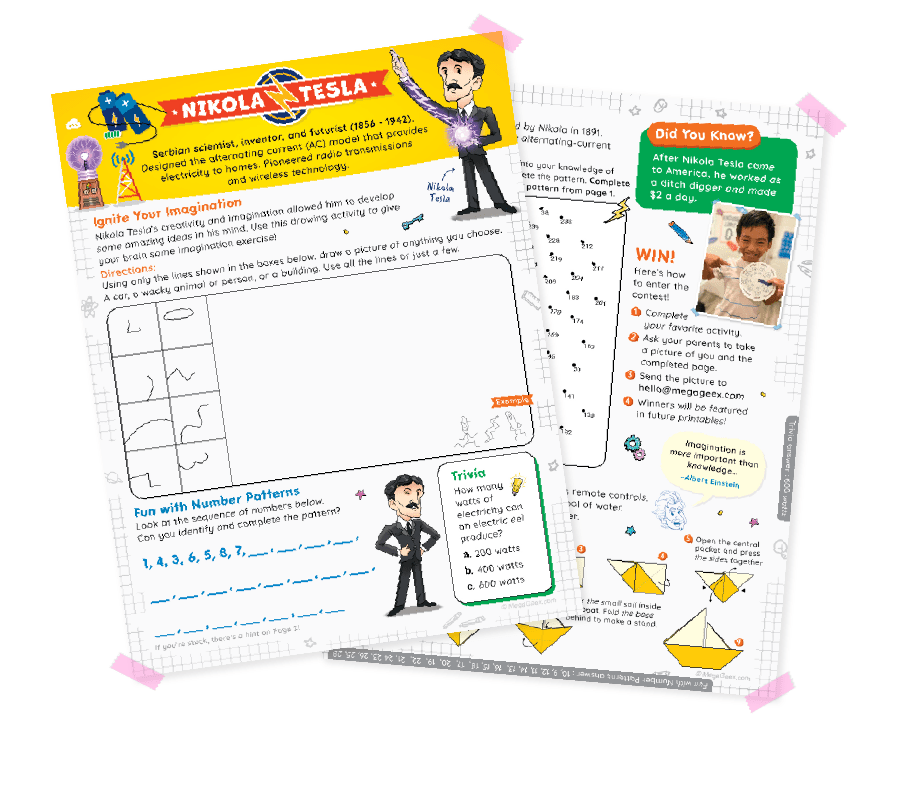 Nikola Tesla, Electricity and Imagination – MegaGeex