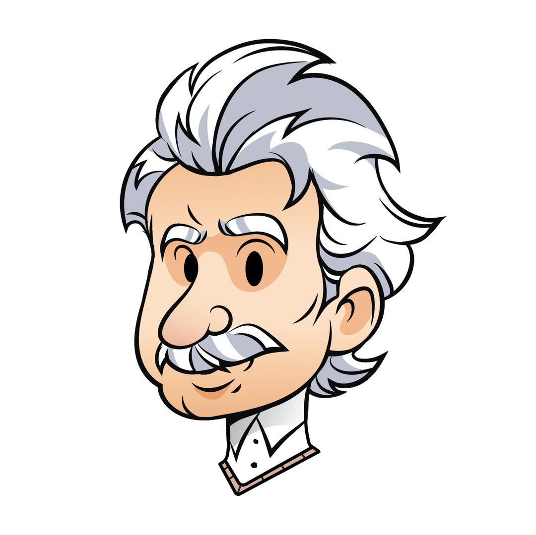 Albert Einstein - Find and Color – MegaGeex