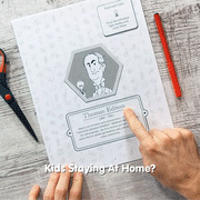 Thomas Edison - Color and Cut Puzzle – MegaGeex