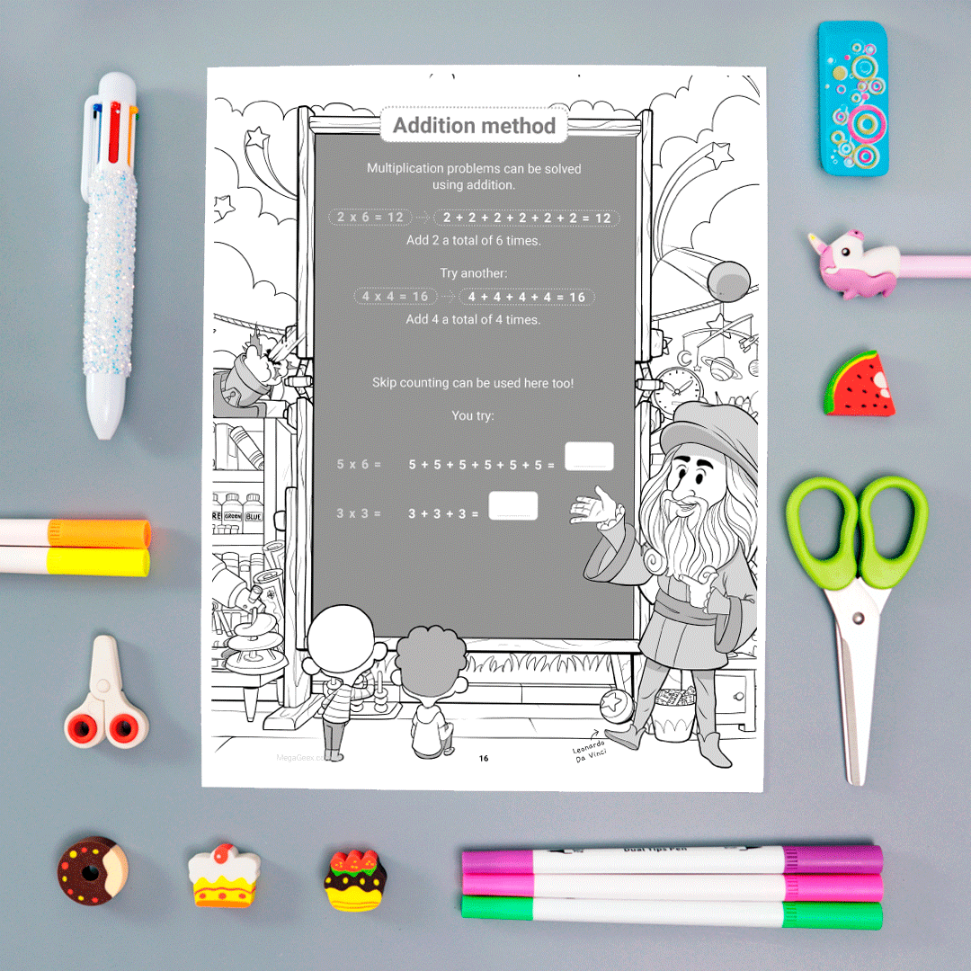 Math Operations Pack - 6 books {Print-at-Home PDF} – MegaGeex